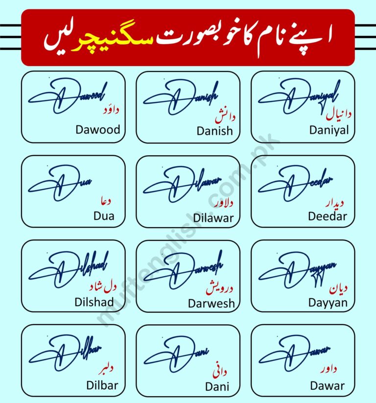 Best Signature Styles for Your Name A to Z