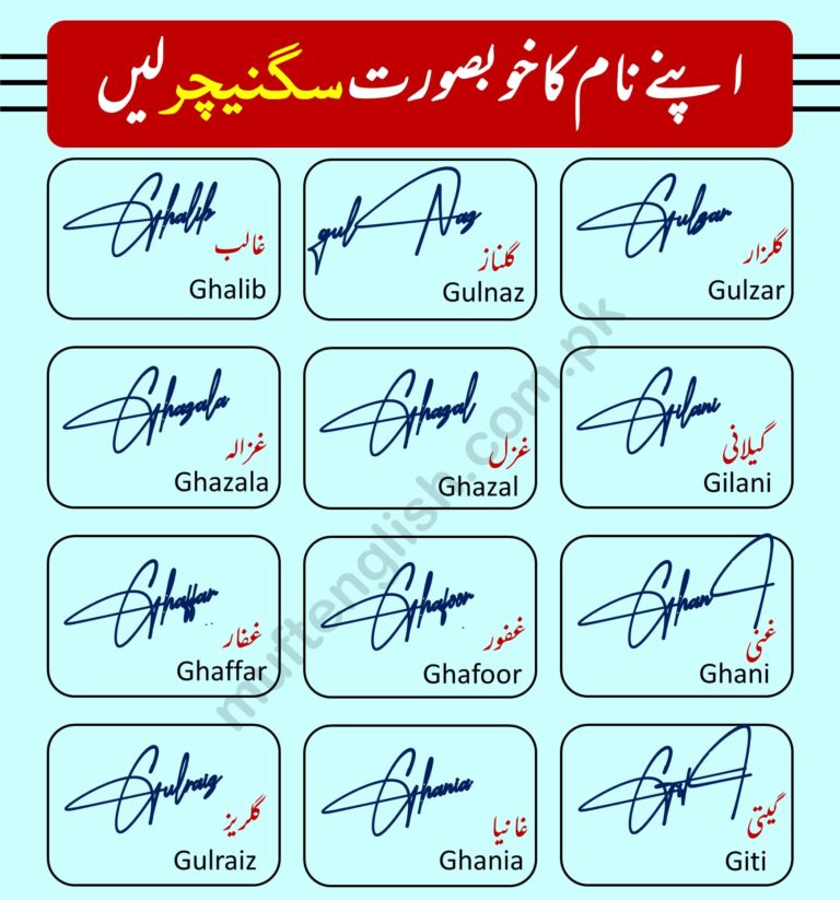 Best Signature Styles for Your Name A to Z