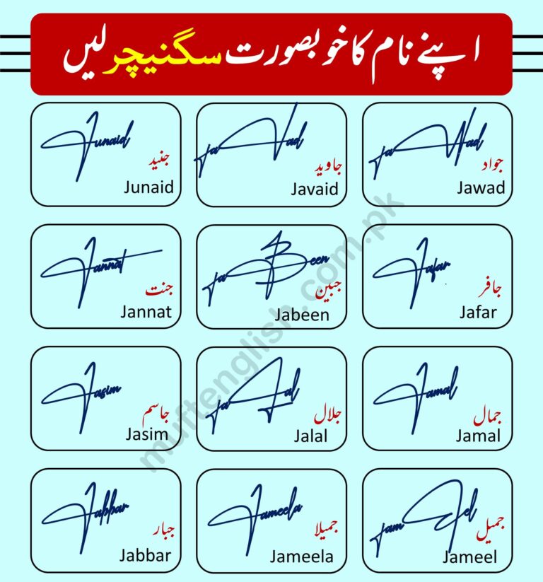 Best Signature Styles for Your Name A to Z