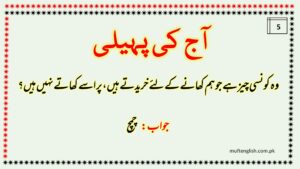 15+ Tricky Brain Teasers and Urdu Riddles with Answers